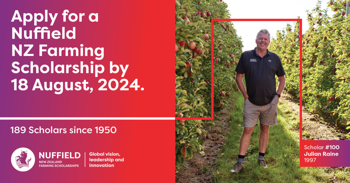 The search for our 2025 Nuffield Scholars begins. | Rural Leaders