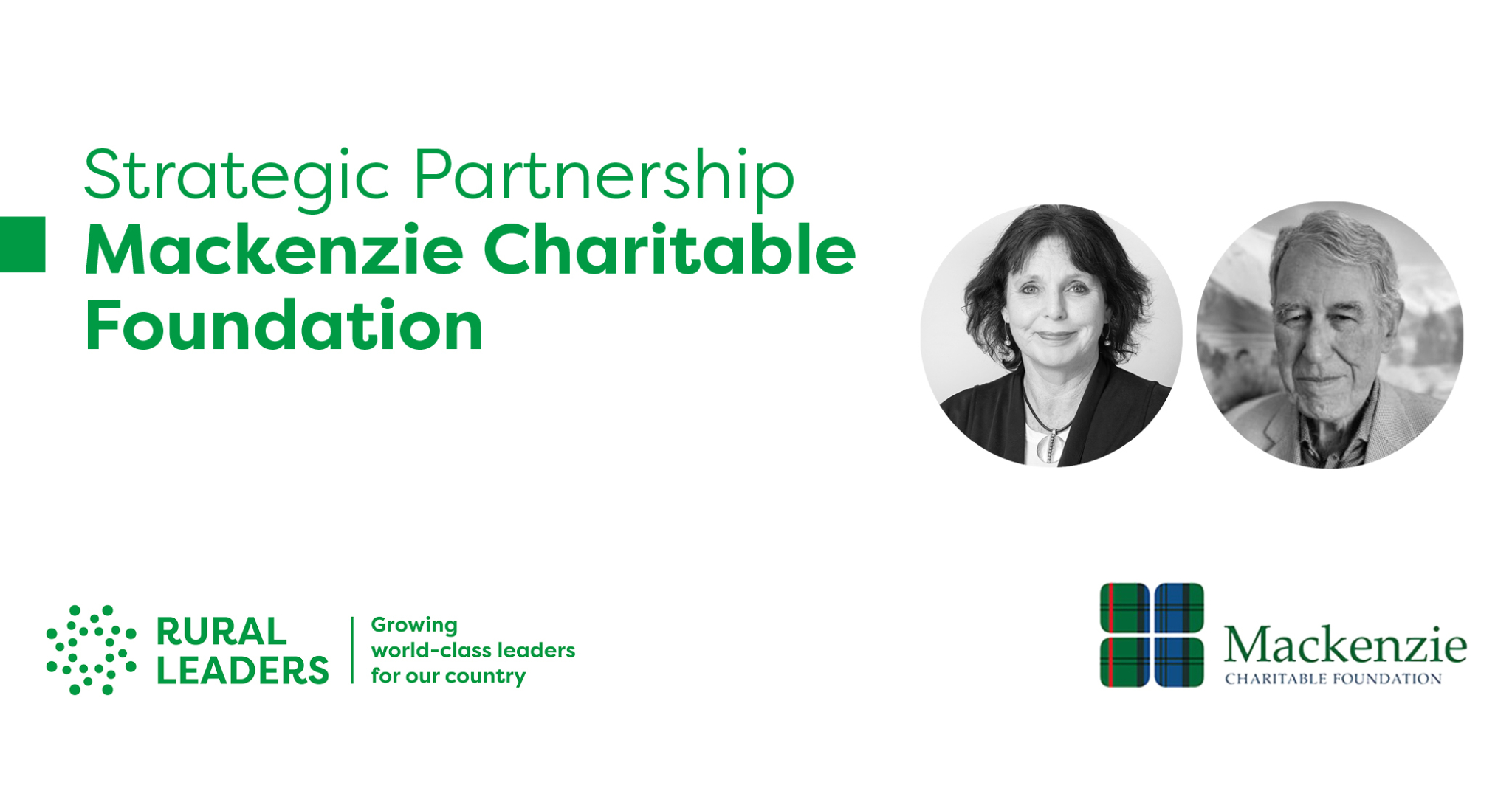 Mackenzie Charitable Foundation and Rural Leaders renew Strategic ...